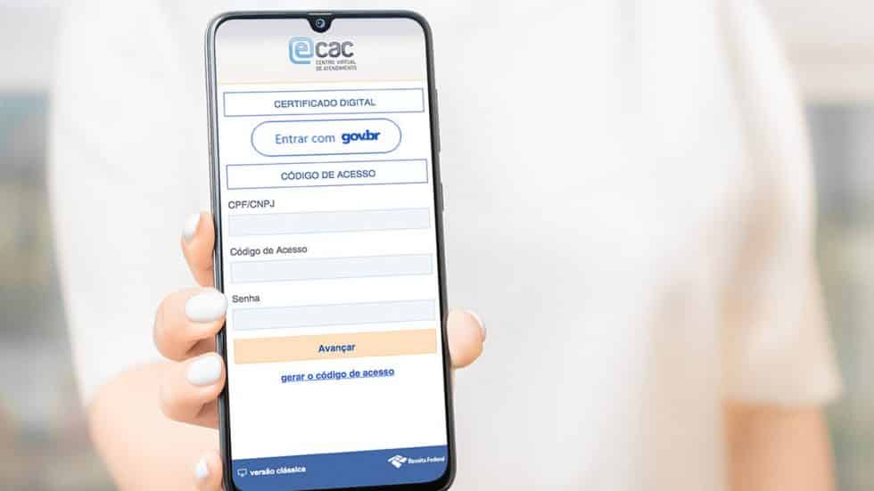 eCac Código de Acesso: Como gerar e acessar portal da RFB por meio de ...